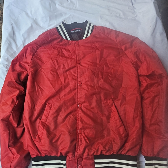 Shaka Wear | Jackets & Coats | Dynamic Red Bomber Jacket By Alpha Wear ...